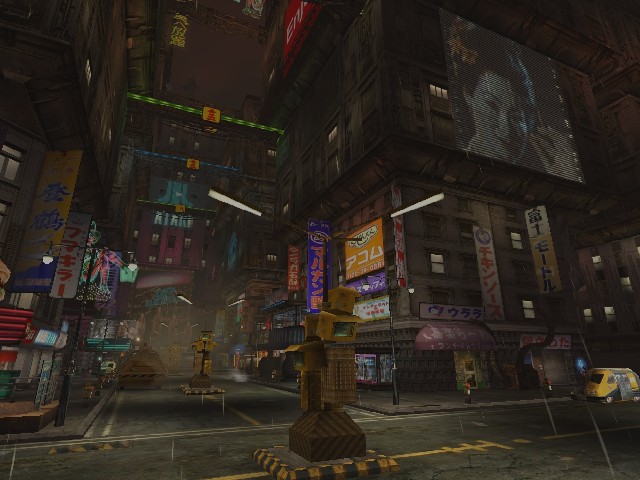 This Blade Runner map from Unreal Tournament 2004 is one of the only ...